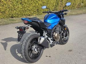 Blue Honda CB 2019 in Marijampole, with an engine capacity of 0.50 L and mileage of 2 thousand km for 6300 €, photo 5 on AUTOMOTO.COM.LV