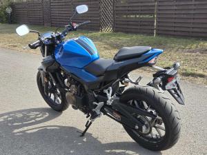 Blue Honda CB 2019 in Marijampole, with an engine capacity of 0.50 L and mileage of 2 thousand km for 6300 €, photo 9 on AUTOMOTO.COM.LV