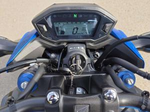 Blue Honda CB 2019 in Marijampole, with an engine capacity of 0.50 L and mileage of 2 thousand km for 6300 €, photo 10 on AUTOMOTO.COM.LV