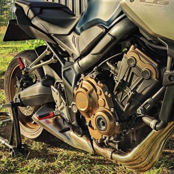 Zils Honda CB 2022 Druskininkai, ar dzinēja tilpumu 0.65 L un nobraukumu 8 tūkst. km par 6550 €, foto 8 vietnē AUTOMOTO.COM.LV