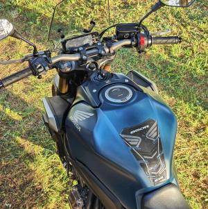 Zils Honda CB 2022 Druskininkai, ar dzinēja tilpumu 0.65 L un nobraukumu 8 tūkst. km par 6550 €, foto 11 vietnē AUTOMOTO.COM.LV