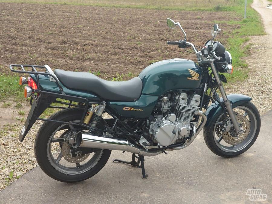 Zaļš Honda CB 1992 Akmenė, ar dzinēja tilpumu 0.75 L un nobraukumu 55 tūkst. km par 1800 €, foto 4 vietnē AUTOMOTO.COM.LV