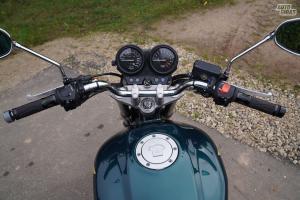 Green Honda CB 1992 in Akmene, with an engine capacity of 0.75 L and mileage of 55 thousand km for 1650 €, photo 18 on AUTOMOTO.COM.LV