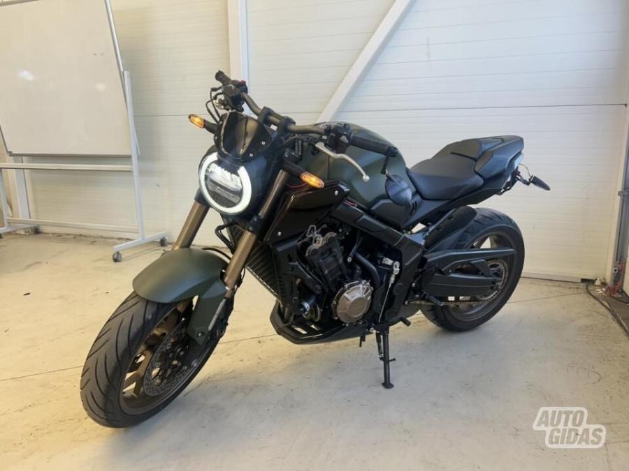 Zaļš Honda CB 2021 Radviliškis, ar dzinēja tilpumu 0.65 L un nobraukumu 25 tūkst. km par 3950 €, foto 1 vietnē AUTOMOTO.COM.LV