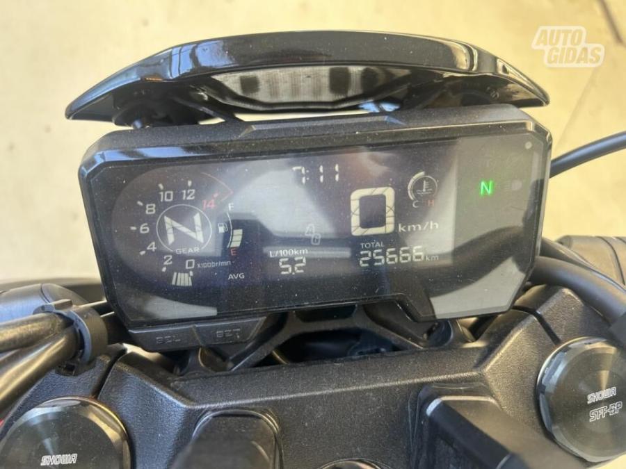 Zaļš Honda CB 2021 Radviliškis, ar dzinēja tilpumu 0.65 L un nobraukumu 25 tūkst. km par 3950 €, foto 10 vietnē AUTOMOTO.COM.LV