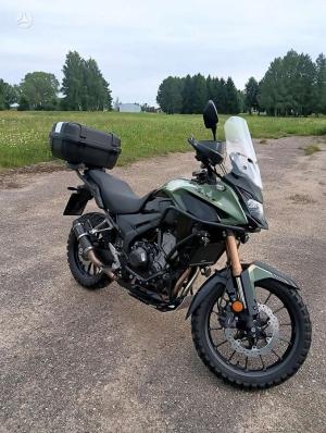 Zaļš Honda CB 2022 Šauļi, ar dzinēja tilpumu 0.50 L un nobraukumu 17 tūkst. km par 5770 €, foto  vietnē AUTOMOTO.COM.LV
