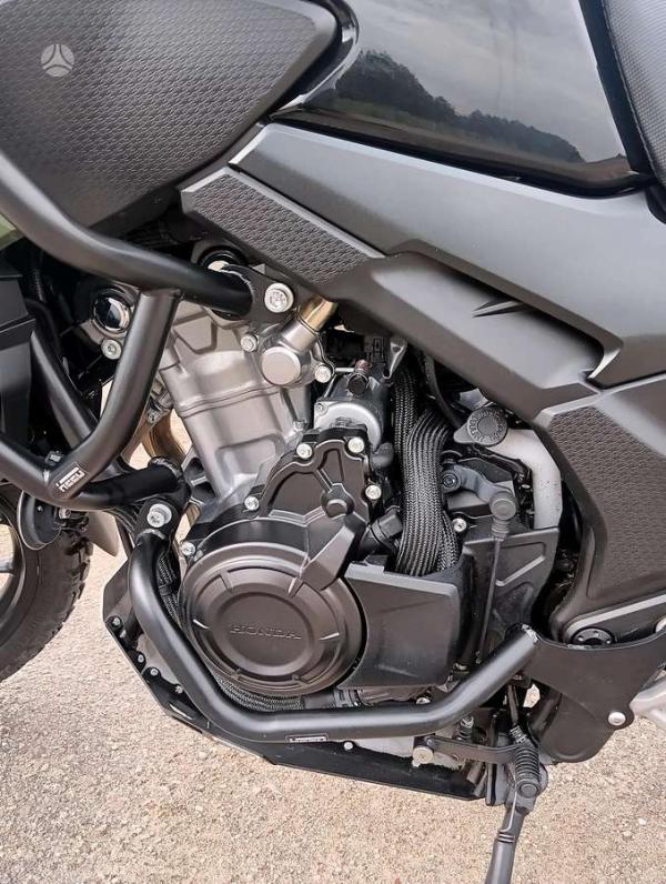 Green Honda CB 2022 in Siauliai, with an engine capacity of 0.50 L and mileage of 17 thousand km for 5770 €, photo 10 on AUTOMOTO.COM.LV