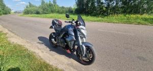 Grey Honda CB 2009 in Vievis, with an engine capacity of 1.00 L and mileage of 48 thousand km for 3900 €, photo  on AUTOMOTO.COM.LV