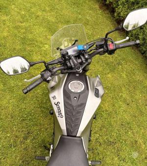 Grey Honda CB 2020 in Vilnius, with an engine capacity of 0.30 L and mileage of 14 thousand km for 3500 €, photo 7 on AUTOMOTO.COM.LV