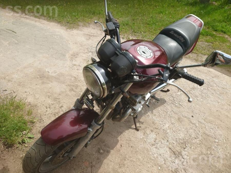 Honda CB 1995 Jelgava, ar dzinēja tilpumu 0.75 L un nobraukumu 0 tūkst. km par 1750 €, foto 5 vietnē AUTOMOTO.COM.LV