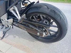 Honda CB 2016 in Vievis, with an engine capacity of 0.50 L and mileage of 40 thousand km for 2990 €, photo 8 on AUTOMOTO.COM.LV