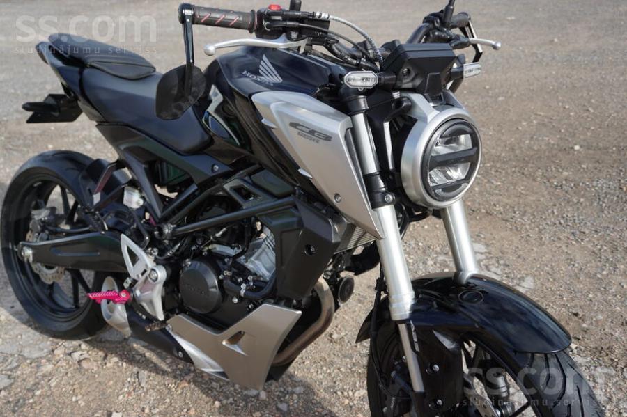 Honda CB 2018 in Bauska, with an engine capacity of 0.13 L and mileage of 0 thousand km for 2850 €, photo 7 on AUTOMOTO.COM.LV