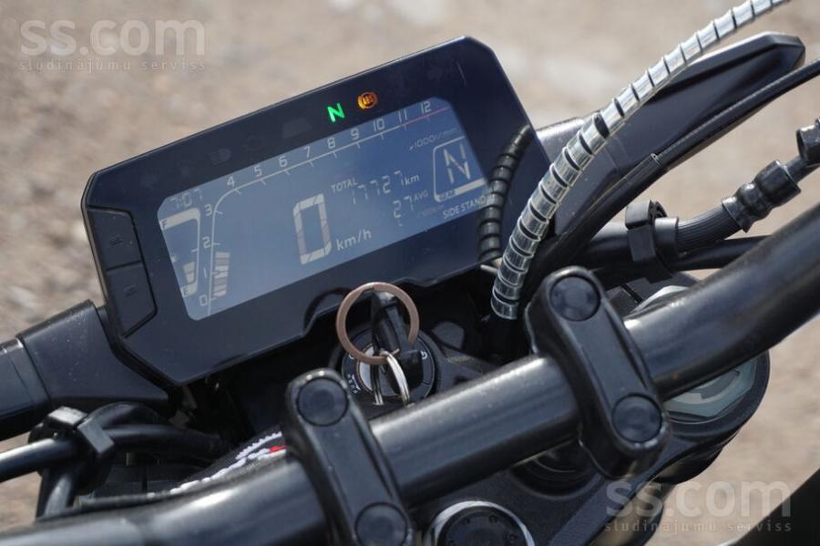 Honda CB 2018 in Bauska, with an engine capacity of 0.13 L and mileage of 0 thousand km for 2850 €, photo 9 on AUTOMOTO.COM.LV