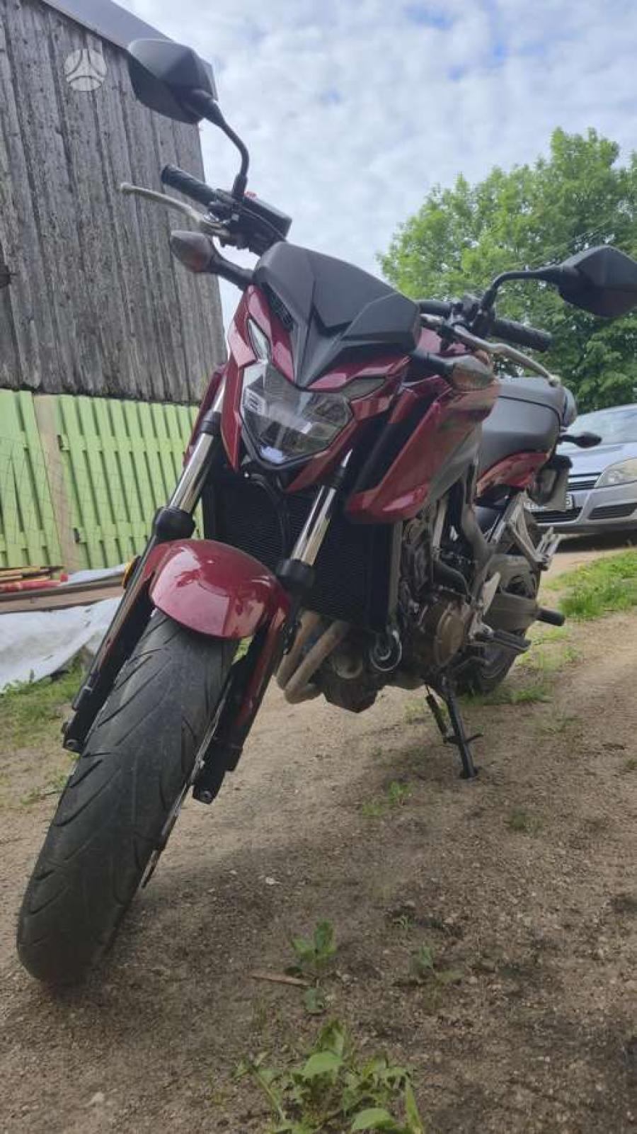 Honda CB 2018 Mažeikiai, ar dzinēja tilpumu 0.65 L un nobraukumu 40 tūkst. km par 4650 €, foto 1 vietnē AUTOMOTO.COM.LV