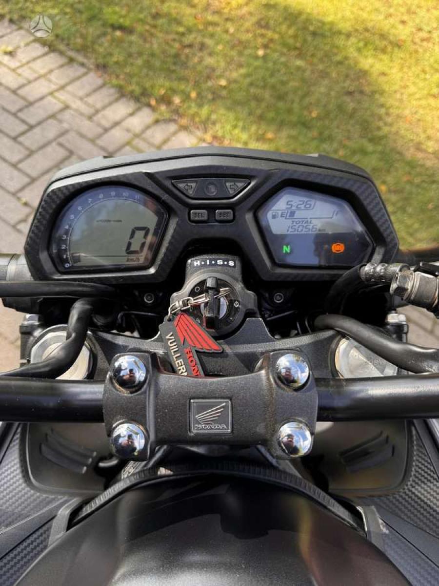 Honda CB 2018 Kauņa, ar dzinēja tilpumu 0.65 L un nobraukumu 15 tūkst. km par 4480 €, foto 13 vietnē AUTOMOTO.COM.LV