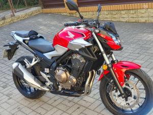 Honda CB 2019 in Raseiniai, with an engine capacity of 0.50 L and mileage of 4 thousand km for 4400 €, photo  on AUTOMOTO.COM.LV