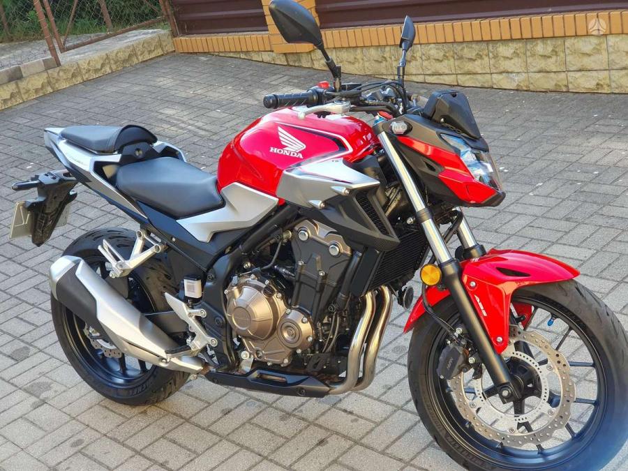 Honda CB 2019 in Raseiniai, with an engine capacity of 0.50 L and mileage of 4 thousand km for 4400 €, photo 1 on AUTOMOTO.COM.LV