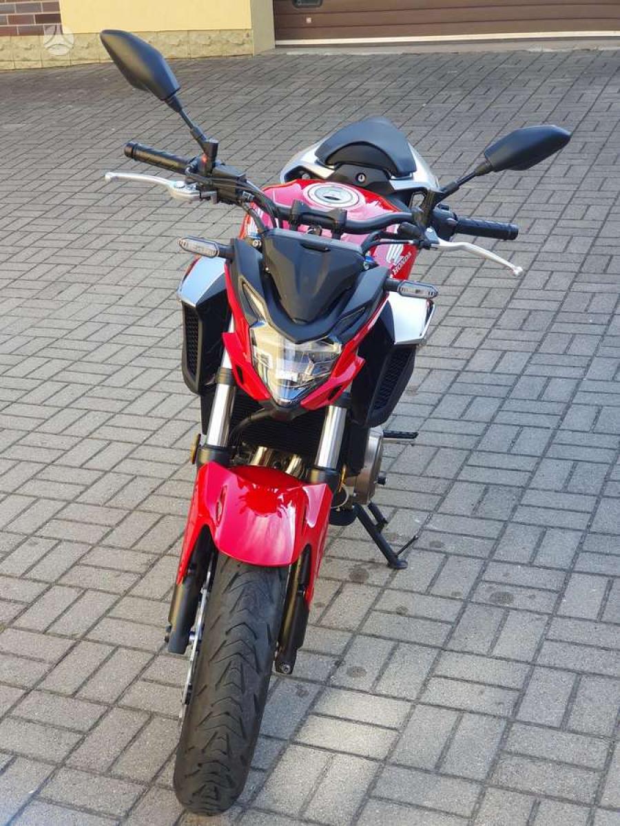 Honda CB 2019 in Raseiniai, with an engine capacity of 0.50 L and mileage of 4 thousand km for 4400 €, photo 5 on AUTOMOTO.COM.LV