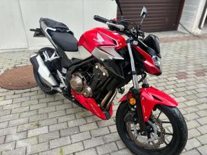 Honda CB 2020 in Klaipeda, with an engine capacity of 0.50 L and mileage of 16 thousand km for 4200 €, photo 3 on AUTOMOTO.COM.LV