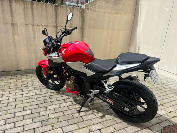 Honda CB 2020 in Klaipeda, with an engine capacity of 0.50 L and mileage of 16 thousand km for 4200 €, photo 7 on AUTOMOTO.COM.LV