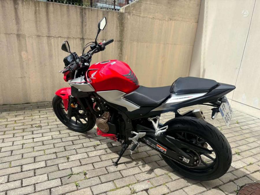 Honda CB 2020 in Klaipeda, with an engine capacity of 0.50 L and mileage of 16 thousand km for 4200 €, photo 8 on AUTOMOTO.COM.LV