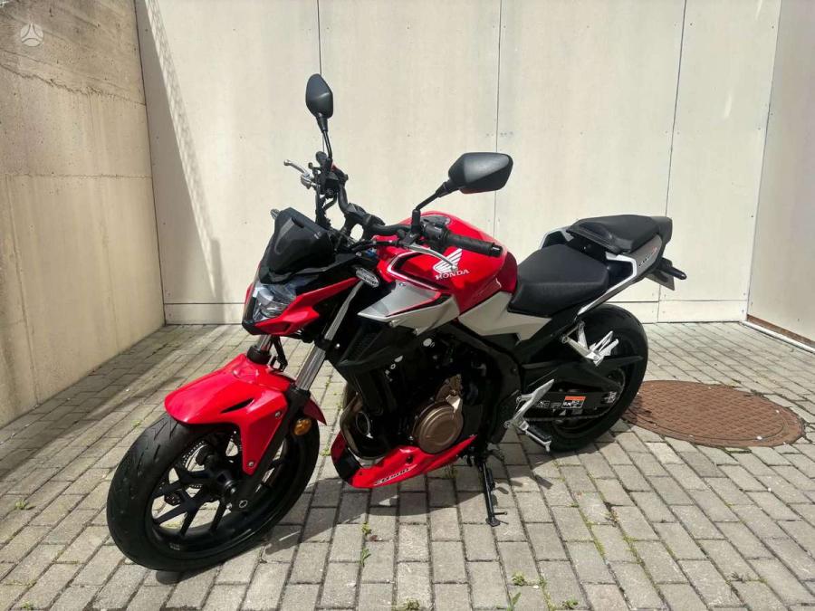 Honda CB 2020 in Klaipeda, with an engine capacity of 0.50 L and mileage of 16 thousand km for 4200 €, photo 9 on AUTOMOTO.COM.LV