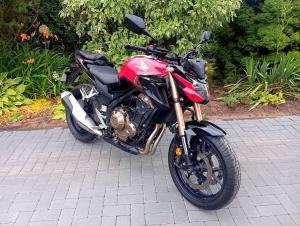 Honda CB 2022 in Vievis, with an engine capacity of 0.50 L and mileage of 14 thousand km for 4400 €, photo  on AUTOMOTO.COM.LV