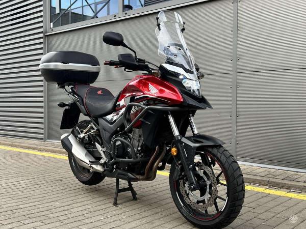 Sarkans Honda CB 2017 Viļņa, ar dzinēja tilpumu 0.50 L un nobraukumu 28 tūkst. km par 4000 €, foto 2 vietnē AUTOMOTO.COM.LV