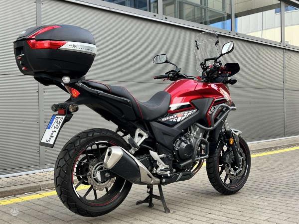 Sarkans Honda CB 2017 Viļņa, ar dzinēja tilpumu 0.50 L un nobraukumu 28 tūkst. km par 4000 €, foto 3 vietnē AUTOMOTO.COM.LV