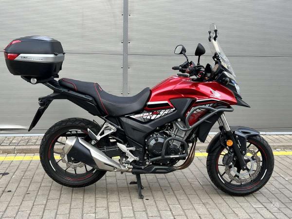 Sarkans Honda CB 2017 Viļņa, ar dzinēja tilpumu 0.50 L un nobraukumu 28 tūkst. km par 4000 €, foto 5 vietnē AUTOMOTO.COM.LV