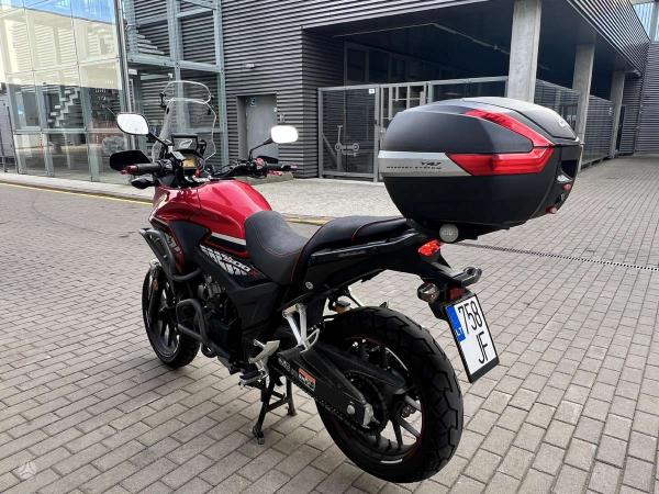 Sarkans Honda CB 2017 Viļņa, ar dzinēja tilpumu 0.50 L un nobraukumu 28 tūkst. km par 4000 €, foto 8 vietnē AUTOMOTO.COM.LV