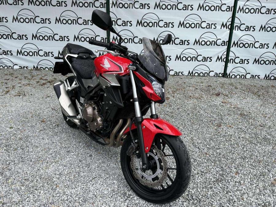 Sarkans Honda CB 2019 Viļņa, ar dzinēja tilpumu 0.47 L un nobraukumu 16 tūkst. km par 4850 €, foto 1 vietnē AUTOMOTO.COM.LV