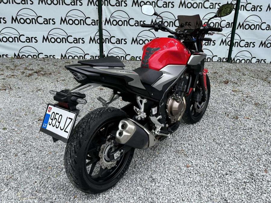 Sarkans Honda CB 2019 Viļņa, ar dzinēja tilpumu 0.47 L un nobraukumu 16 tūkst. km par 4850 €, foto 4 vietnē AUTOMOTO.COM.LV