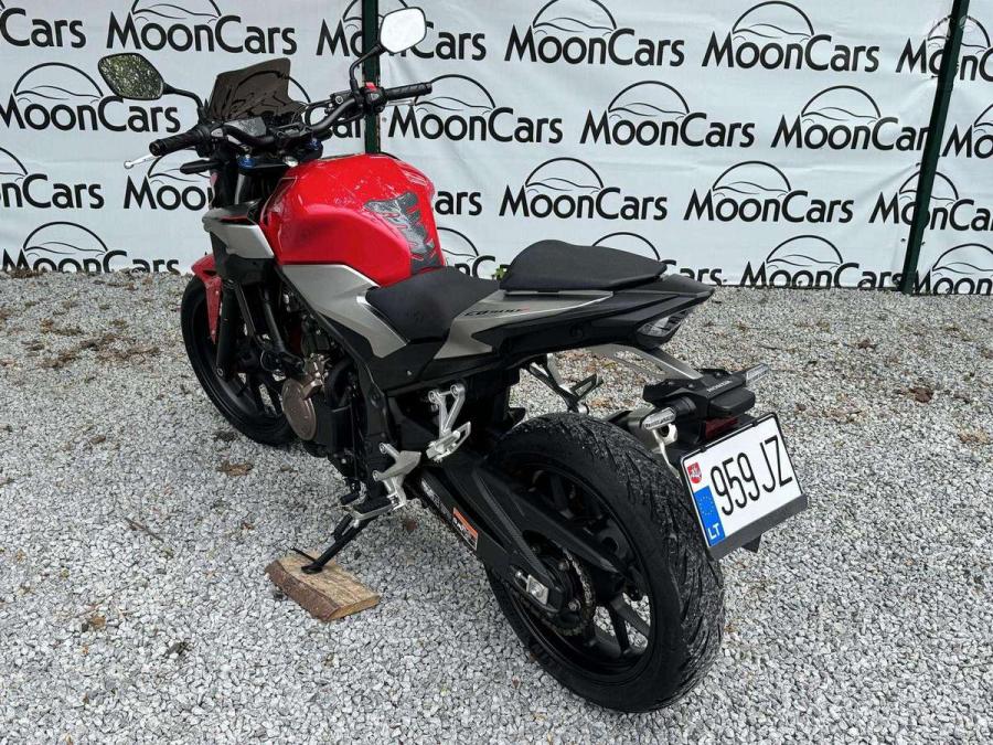 Sarkans Honda CB 2019 Viļņa, ar dzinēja tilpumu 0.47 L un nobraukumu 16 tūkst. km par 4850 €, foto 5 vietnē AUTOMOTO.COM.LV