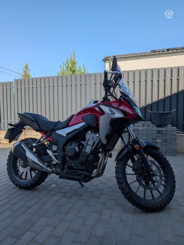Sarkans Honda CB 2021 Viļņa, ar dzinēja tilpumu 0.50 L un nobraukumu 17 tūkst. km par 5800 €, foto 6 vietnē AUTOMOTO.COM.LV