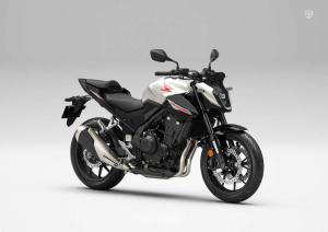 White Honda CB 2026 in Vilnius, with an engine capacity of 0.50 L and mileage of 0 thousand km for 7450 €, photo 13 on AUTOMOTO.COM.LV