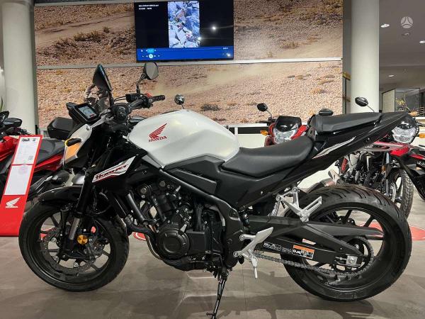 Balts Honda CB 2026 Viļņa, ar dzinēja tilpumu 0.50 L un nobraukumu 0 tūkst. km par 7450 €, foto 1 vietnē AUTOMOTO.COM.LV