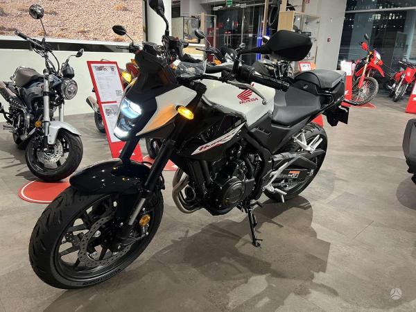 Balts Honda CB 2026 Viļņa, ar dzinēja tilpumu 0.50 L un nobraukumu 0 tūkst. km par 7450 €, foto 3 vietnē AUTOMOTO.COM.LV