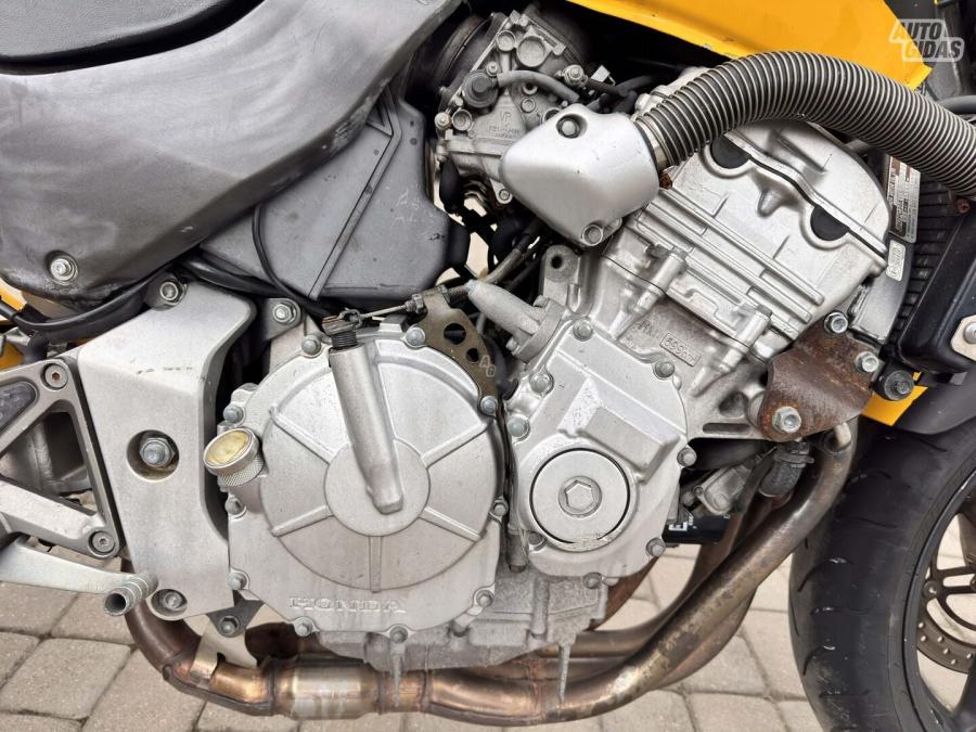 Yellow Honda CB 1998 in Vilnius, with an engine capacity of 0.60 L and mileage of 58 thousand km for 1000 €, photo 6 on AUTOMOTO.COM.LV
