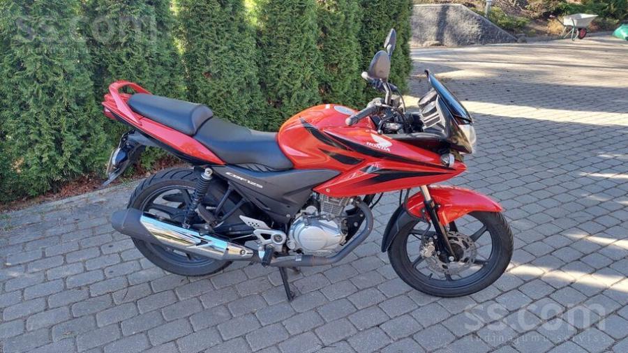 Honda CBF 125M 2009 in Riga, with an engine capacity of 0.13 L and mileage of 0 thousand km for 1400 €, photo 1 on AUTOMOTO.COM.LV