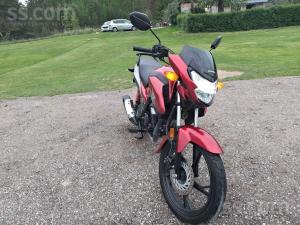Honda CBF 125M 2022 in Talsi, with an engine capacity of 0.13 L and mileage of 0 thousand km for 2200 €, photo 3 on AUTOMOTO.COM.LV