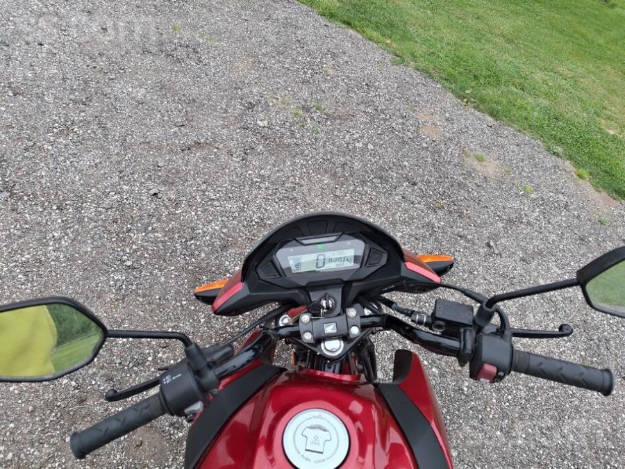 Honda CBF 125M 2022 in Talsi, with an engine capacity of 0.13 L and mileage of 0 thousand km for 2200 €, photo 5 on AUTOMOTO.COM.LV
