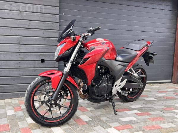 Honda CBF 500 2013 Rīga, ar dzinēja tilpumu 0.50 L un nobraukumu 0 tūkst. km par 3100 €, foto 1 vietnē AUTOMOTO.COM.LV