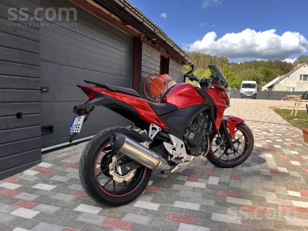 Honda CBF 500 2013 Rīga, ar dzinēja tilpumu 0.50 L un nobraukumu 0 tūkst. km par 3100 €, foto 9 vietnē AUTOMOTO.COM.LV