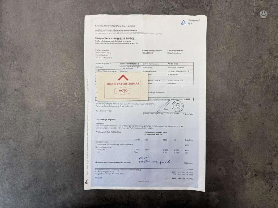 Melns Honda CBF 2005 Viļņa, ar dzinēja tilpumu 0.60 L un nobraukumu 37 tūkst. km par 2299 €, foto 21 vietnē AUTOMOTO.COM.LV