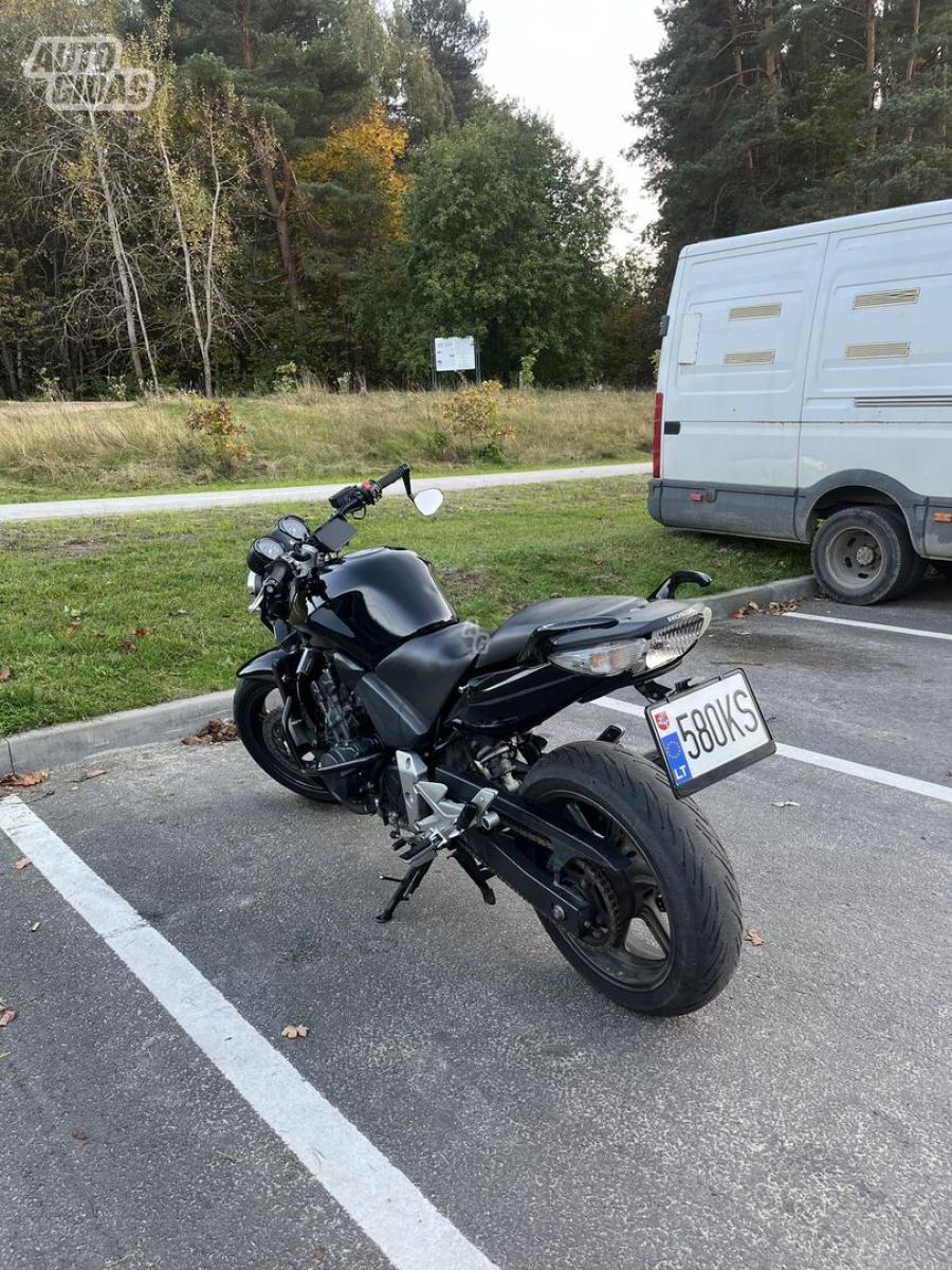 Black Honda CBF 2005 in Vilnius, with an engine capacity of 0.00 L and mileage of 57 thousand km for 1500 €, photo 5 on AUTOMOTO.COM.LV