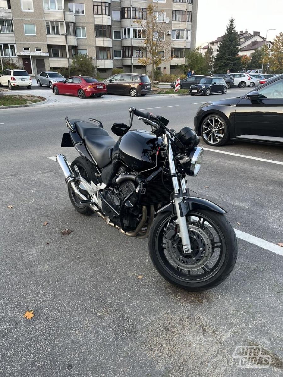 Black Honda CBF 2005 in Vilnius, with an engine capacity of 0.00 L and mileage of 57 thousand km for 1500 €, photo 8 on AUTOMOTO.COM.LV