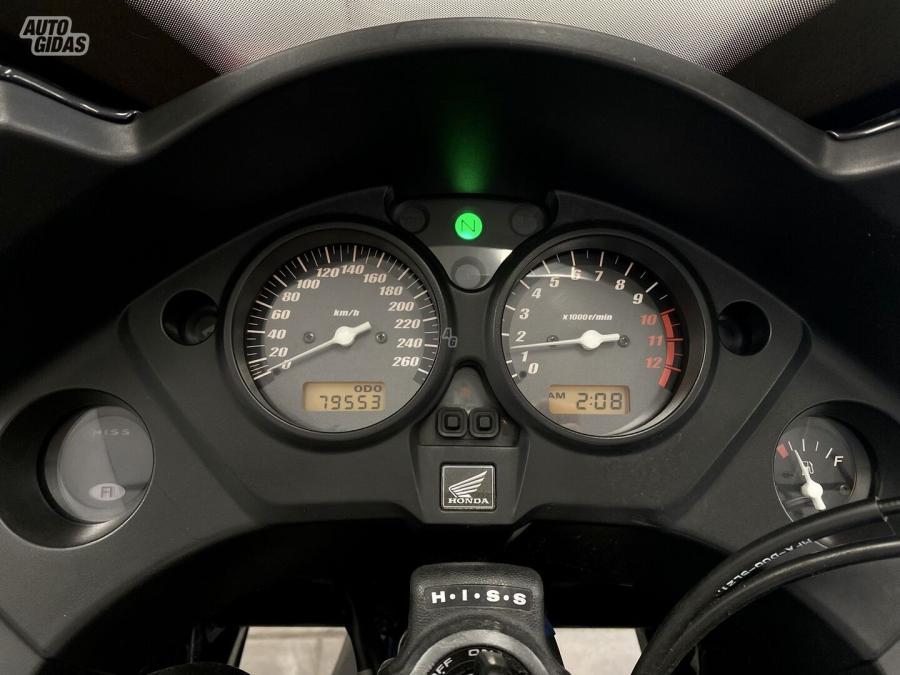 Black Honda CBF 2006 in Vilnius, with an engine capacity of 1.00 L and mileage of 80 thousand km for 2500 €, photo 14 on AUTOMOTO.COM.LV