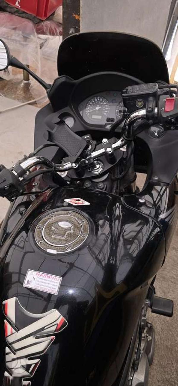 Black Honda CBF 2010 in Vilnius, with an engine capacity of 0.60 L and mileage of 30 thousand km for 3500 €, photo 4 on AUTOMOTO.COM.LV