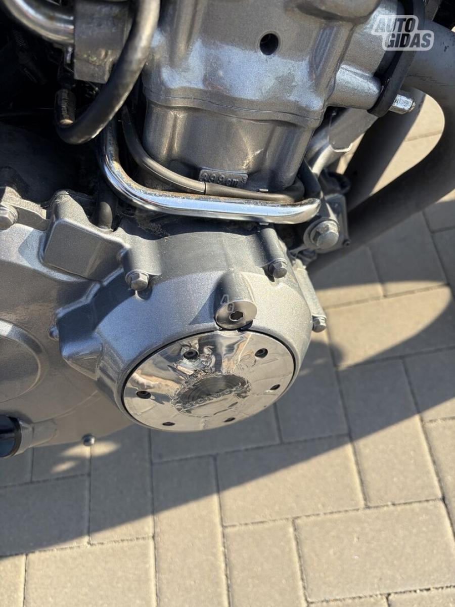Zils Honda CBF 1989 Kauņa, ar dzinēja tilpumu 0.40 L un nobraukumu 55 tūkst. km par 1500 €, foto 4 vietnē AUTOMOTO.COM.LV